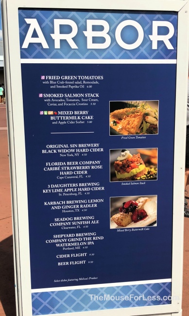 2019 Epcot Flower & Garden Festival Menus | Outdoor Kitchens