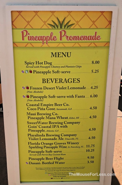 2019 Epcot Flower & Garden Festival Menus | Outdoor Kitchens