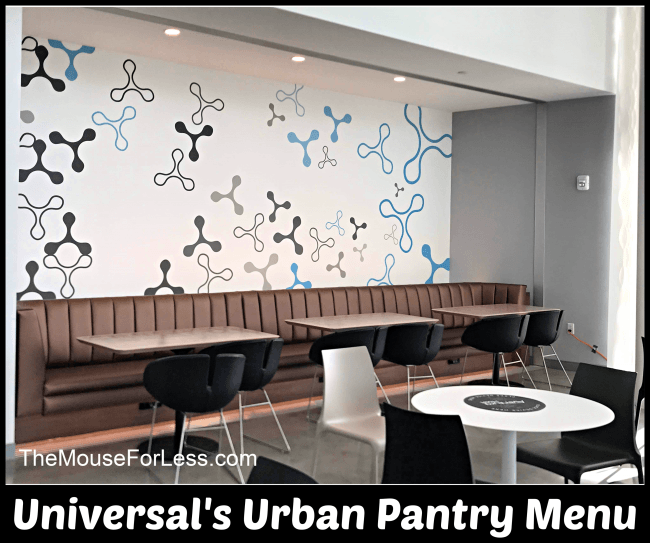 Urban Pantry Menu | 2026 | Universal's Aventura Hotel