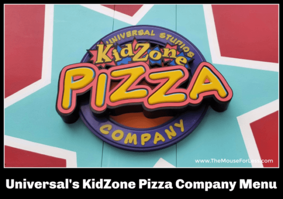 DreamWorks Imagination Menu | 2025 | Universal Studios Florida