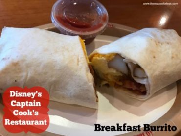 2023 Captain Cook's Menu | Disney's Polynesian Village Resort