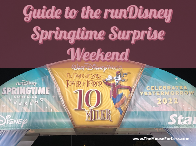 runDisney Springtime Surprise Weekend