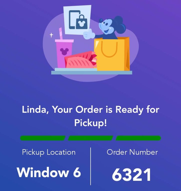 Disneyland Mobile Food Ordering Instructions