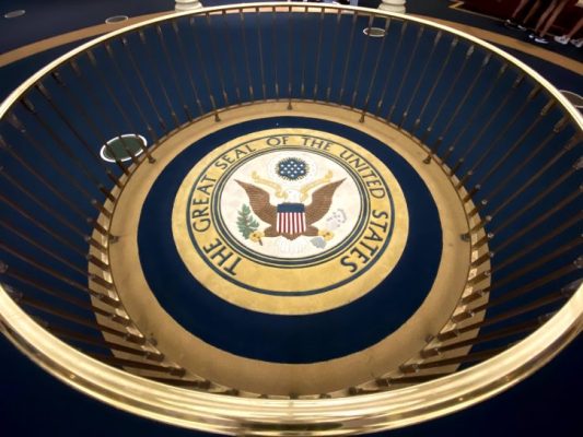 The Hall of Presidents at Walt Disney World's Magic Kingdom