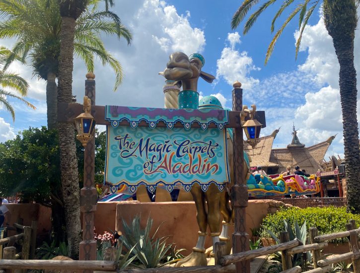 The Magic Carpets of Aladdin - Adventureland - Magic Kingdom