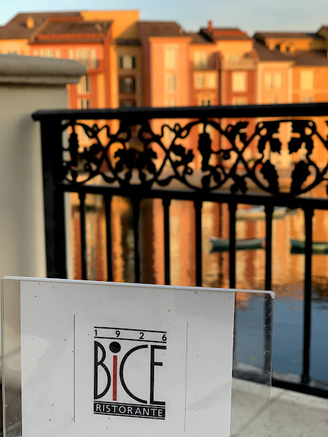 Bice Ristorante Menu | 2025 | Loew's Portofino Bay Resort